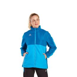 Erima Unisex Erwachsene Six Wings Jacke mit abnehmbaren &Auml;rmeln in curacao/mykonos | Gr.: XXL