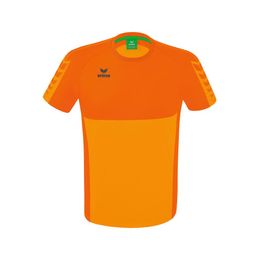 Erima Herren Six Wings T-Shirt in new orange/orange | Gr.: M
