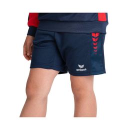 Erima Kinder Six Wings Shorts in new navy/rot | Gr.: 128