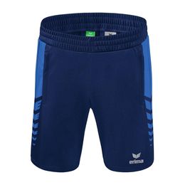 Erima Kinder Six Wings Shorts in new navy/new royal | Gr.: 152