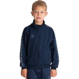 Erima Kinder Essential Team Tracktop Jacke in new navy/slate grey | Gr.: 164