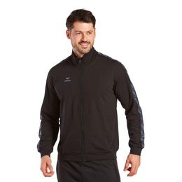Erima Herren Essential Team Tracktop Jacke in schwarz/slate grey | Gr.: XL