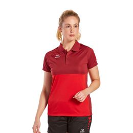 Erima Damen Six Wings Poloshirt in rot/bordeaux | Gr.: 44