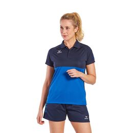 Erima Damen Six Wings Poloshirt in new royal/new navy | Gr.: 40