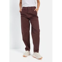 Camel Active Mom Fit Chino in Pflaume | Gr.: W26/L32
