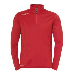 Uhlsport 1/4 ZIP TOP ESSENTIAL in rot/wei&szlig; | Gr.: 152