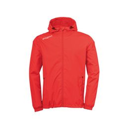 Uhlsport Regenjacke ESSENTIAL in rot/wei&szlig; | Gr.: XXL