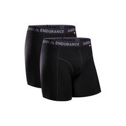 DANISH ENDURANCE Boxershorts Merino Trunks in schwarz | Gr.: L