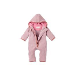 Hofbrucker Wollwalk-Overall in Rosa | Gr.: 74/80