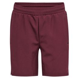 Hummel Verstellbare Taille Kurze Hose Hmlmove Kinder in GRAPE WINE | Gr.: 128