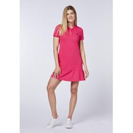POLO SYLT Polokleid im klassischen Polo-Stil in Pink | Gr.: M
