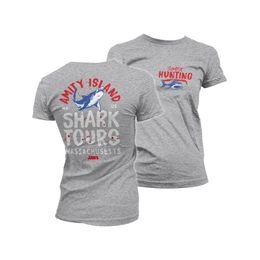 Jaws Shirt in Grau | Gr.: S