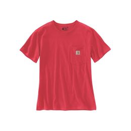 Carhartt Pocket T-Shirt in rot | Gr.: L