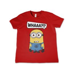 Minions Shirt in Rot | Gr.: 12