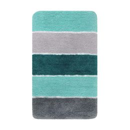Homie Living Badteppich Rio Marina in t&uuml;rkis blau | Gr.: 55 x 65 cm