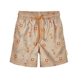 Playshoes Badeshorts in Hellbraun | Gr.: 122/128