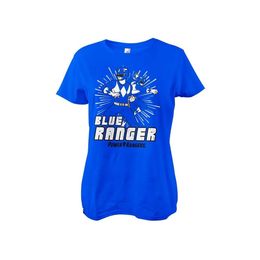 Power Rangers Shirt "Blue Ranger Girly Tee" in Blau | Gr.: L