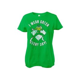 Power Rangers Shirt "I Wear Green Every Day Girly Tee" in Gr&uuml;n | Gr.: S