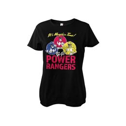 Power Rangers Shirt "It'S Morphin Time Girly Tee" in Schwarz | Gr.: XL