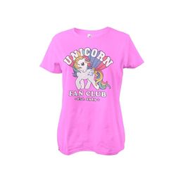 My Little Pony Shirt "Unicorn Fan Club Girly Tee" in Rosa | Gr.: XL