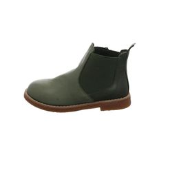 Andrea Conti Leder-Boots in Oliv | Gr.: 27