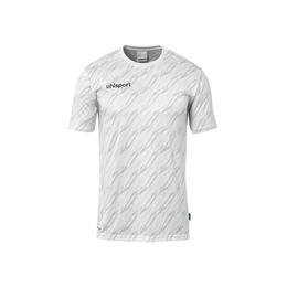 Uhlsport Trainings-T-Shirt Progressive 28 in wei&szlig; | Gr.: L