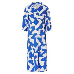 Noppies Still-Kleid Pilar in Graphic Blue Print | Gr.: XS