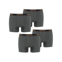 Head Boxershorts 4 er Pack Boxer in 862 - dark shadow | Gr.: S