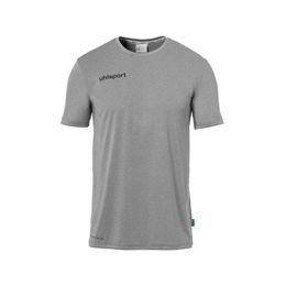 Uhlsport Trainings-T-Shirt Essential Functional Kids in dark grau melange | Gr.: 152