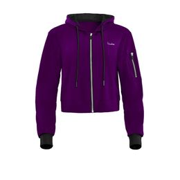 WINSHAPE Functional Comfort One Pocket Jacket J009C in dark plum | Gr.: M