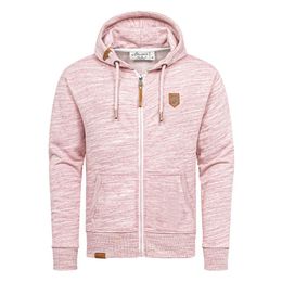 Amaci&Sons Amaci&Sons Sweatjacke TARRANT in Bordeaux | Gr.: XL