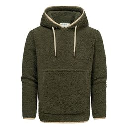 Amaci&Sons Amaci&Sons Kapuzenpullover SUNNYVALE in Khaki | Gr.: S