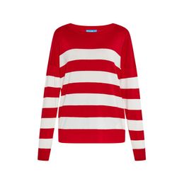 SANIKA Damen Pullover in Rot Weiss | Gr.: M