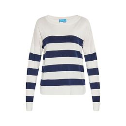 SANIKA Damen Pullover in Weiss Marine | Gr.: S
