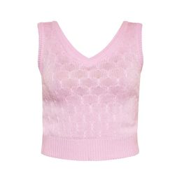 Swirly Damen Pullunder in Pink | Gr.: L