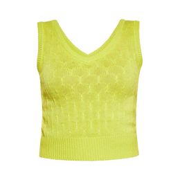 Swirly Damen Pullunder in Limone | Gr.: S