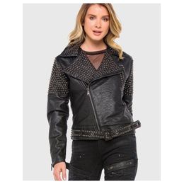 Cipo & Baxx Cipo & Baxx Jacke WJ167 in BLACK | Gr.: XL
