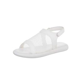 Ital-Design Sandale & Sandalette in Wei&szlig; | Gr.: 39