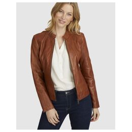 Bugatti Lederjacke in Hellbraun | Gr.: 46