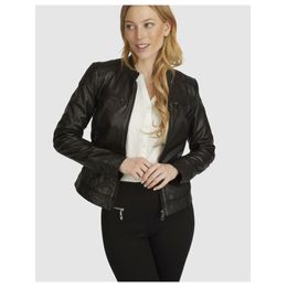 Bugatti Lederjacke in Schwarz | Gr.: 38