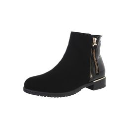 Ital-Design Stiefelette in Schwarz | Gr.: 37