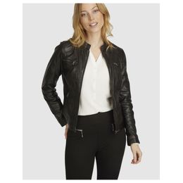 Bugatti Lederjacke in Schwarz | Gr.: 44
