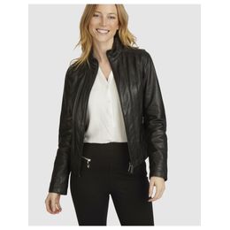 Bugatti Lederjacke in Schwarz | Gr.: 40