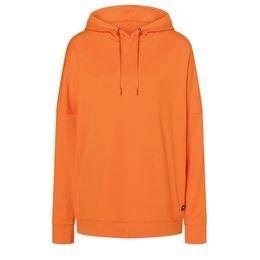 super.natural Merino Hoodie W FEEL GOOD HOODIE in orange | Gr.: L