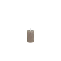 Chic Antique Macon rustikale Stumpenkerze in leinen | Gr.: M