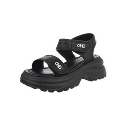 Ital-Design High-Heel Sandalette in Schwarz | Gr.: 39