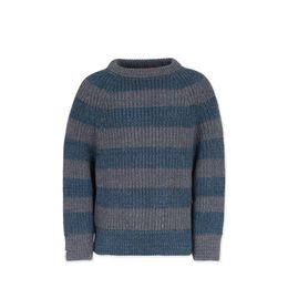 Band of Rascals Strick " Striped Rib " in petrol | Gr.: 146