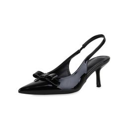 VAN HILL Slingpumps Seraphina in Schwarz Lack | Gr.: 38