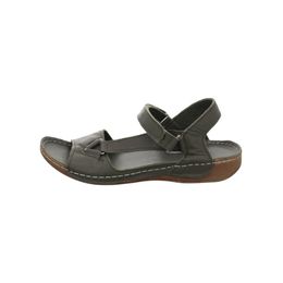 Esgano Damensandalette elegant &uuml;ber 45 mm Absatz in Gr&uuml;n | Gr.: 39