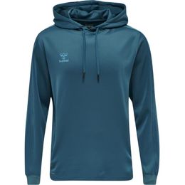 Hummel Verstellbare Taille Kapuzenpullover Hmlcore Erwachsene in BLUE CORAL | Gr.: XL